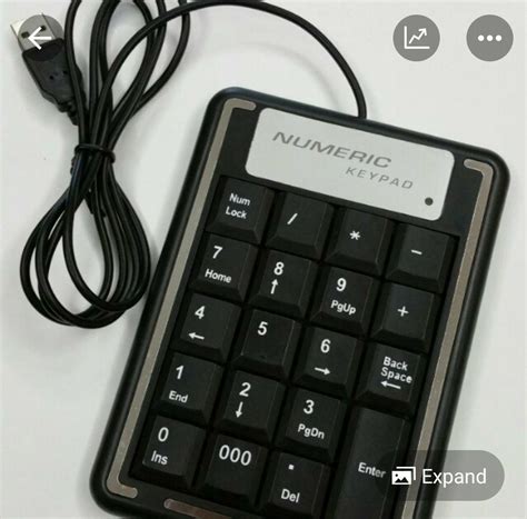 Numeric Keypad Computers Tech Parts Accessories Mouse Mousepads On Carousell