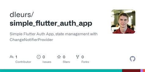 Github Dleurssimpleflutterauthapp Simple Flutter Auth App State