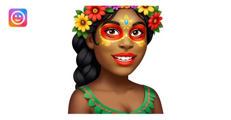 Flower Crowned Dancer Emoji Ai Emoji Generator