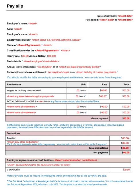 What To Look For When Reading Your Payslip Canstar