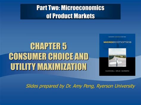 Ppt Chapter 5 Consumer Choice And Utility Maximization Powerpoint Presentation Id 6660315