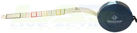 Retractable Pediatric Emergency Tape Broselow Compatible Live