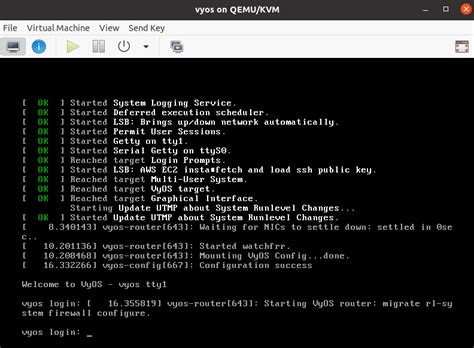 Running On Libvirt Qemukvm — Vyos 14x Sagitta 文档