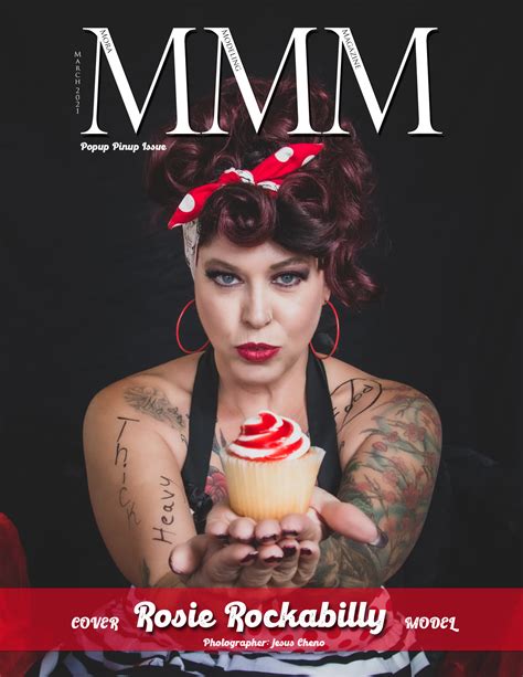 Mmmagazine Introducing The Popup Pinup Issue Cover