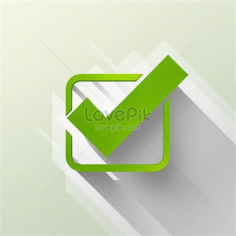 Minimalist Check And Cross Icons For Approval And Rejection Picture And