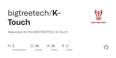 Github Bigtreetechk Touch Repository For The Bigtreetech K Touch