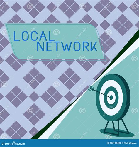 Conceptual Display Local Network Business Approach Intranet Lan Radio