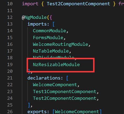 angular中使用ngzorro组件库实现表格拖拽控制每列大小功能 跌撞前进的菜鸟 SegmentFault 思否