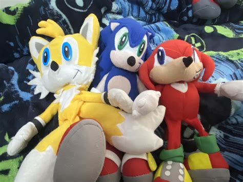 My Collection Of Sonic Plushies From The Toy Network Brand R Sonicplushes
