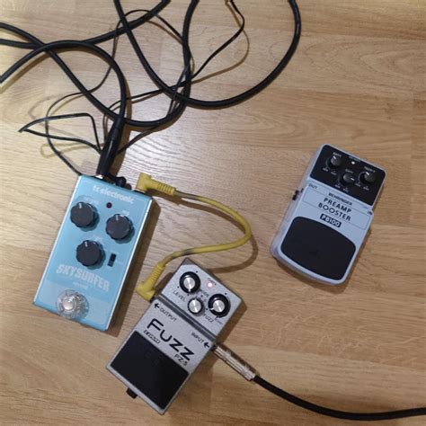 help reverb doesn t work after fuzz it works just fine in any other