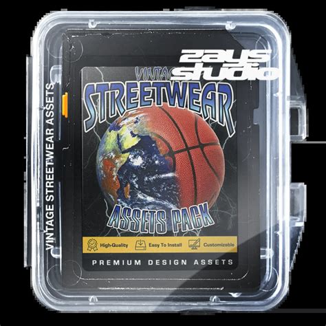 Vintage Streetwear Assets Pack Zays Studio