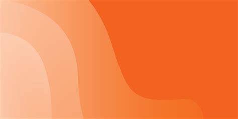 Minimal Geometric Abstract Background Orange Elements With Fluid Gradient Dynamic Shapes