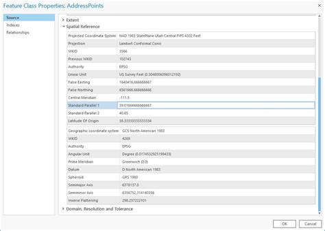 Coordinate Systems Different Warning Esri Community