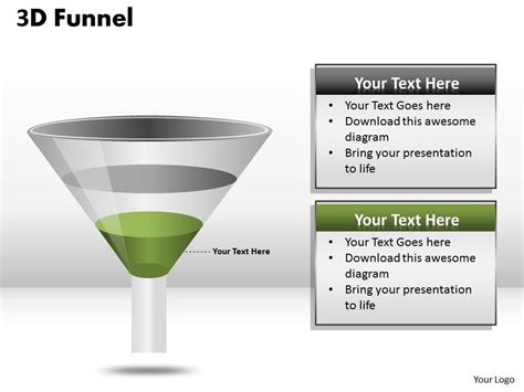 Funnel Diagram For Process Flow Presentation Graphics Presentation PowerPoint Example
