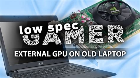 An External Gpu For An Old Laptop Julio Della Flora