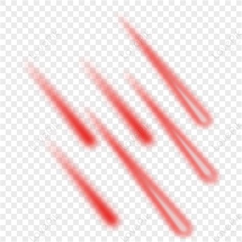 붉은 빛 일러스트 효과 유성 특수조명 효과발광 효과 Png 일러스트 무료 다운로드 Lovepik