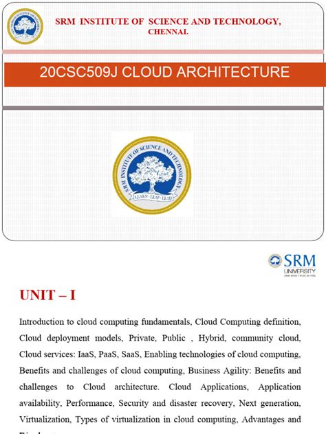 cloud architecture pdf
