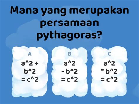 Kuis Teorema Pythagoras Kelas 9 Quiz