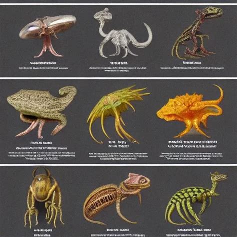 Ai Art Generator Alien Species Guide Identification Biodiversity Alien