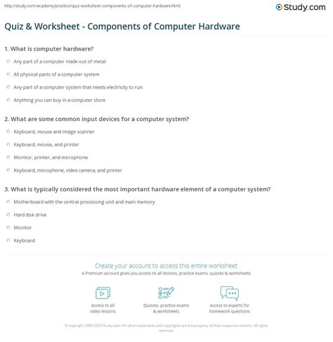 Introduction To Hardware And Software Sorting Activity Teach Starter Worksheets Library