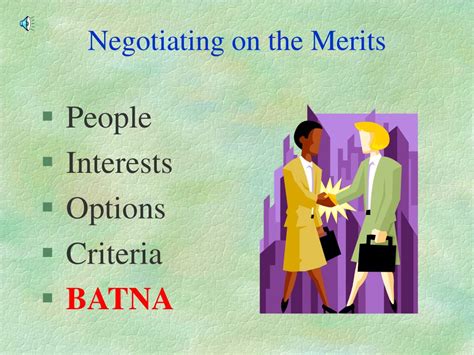 Ppt Negotiating On The Merits Powerpoint Presentation Free Download