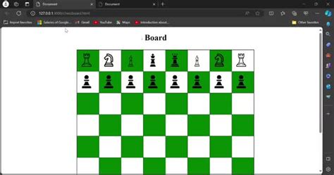 ♟️ Embracing Creativity Crafting A Chessboard With Htmlcss 🎨 Dear