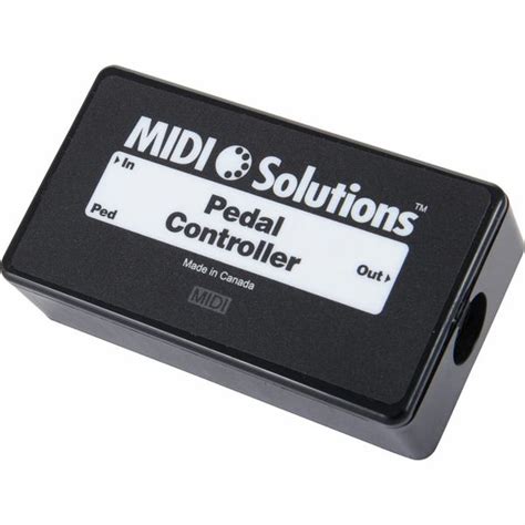 Midi Solutions Pedal To Midi Converter Thomann Uk