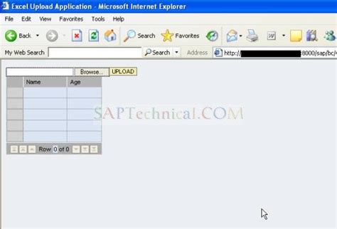 Uploading Excel Files Using WebDynpro