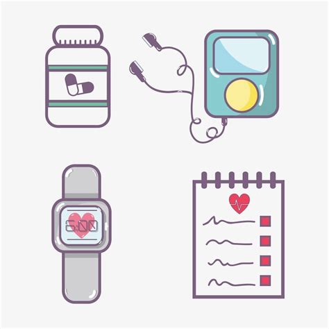 Premium Vector Flat Line Set Icon Fitness
