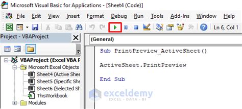 How To Display Print Preview In Excel 3 Vba Macros Exceldemy