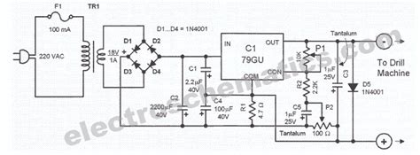DC Drill Speed Controller Circuit EDN