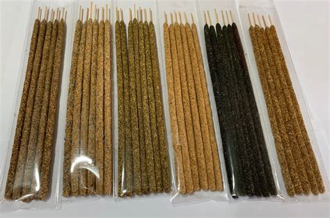 Black Copal Incense Sticks Premium Quality Bag X 7 Units Artisan