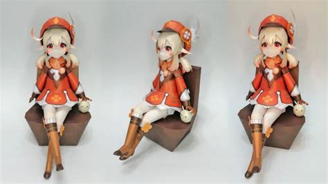 Build The Genshin Impact Klee Papercraft Model Step By Step Guide