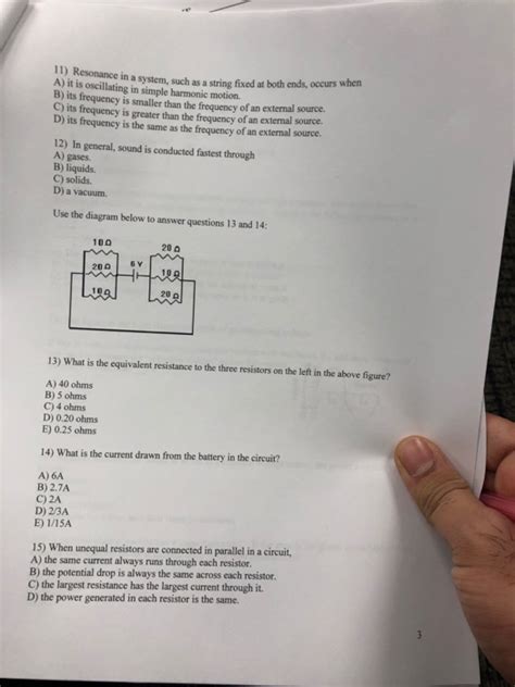 Solved Resonance In A System Such As A String Fixed At Chegg