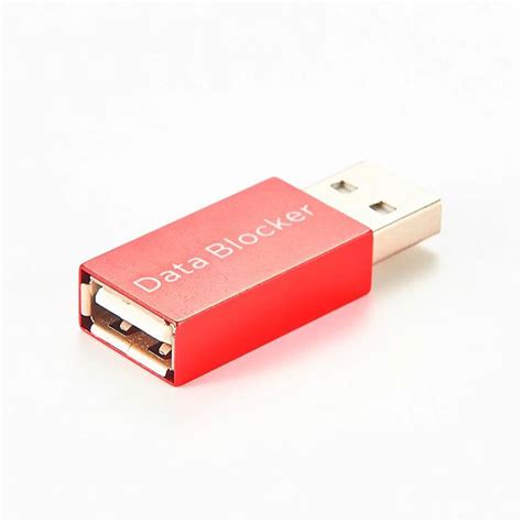 Elecbee Usb Data Blocker Metal Shell Type A Male To Type A Female Adapter