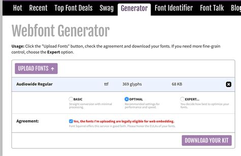 Quickly Embedding Custom Fonts In Your Hype Document Using Font