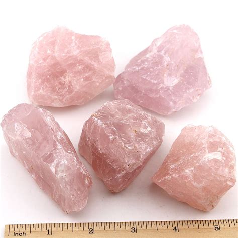 Rose Quartz Rough Beys Rock Shop