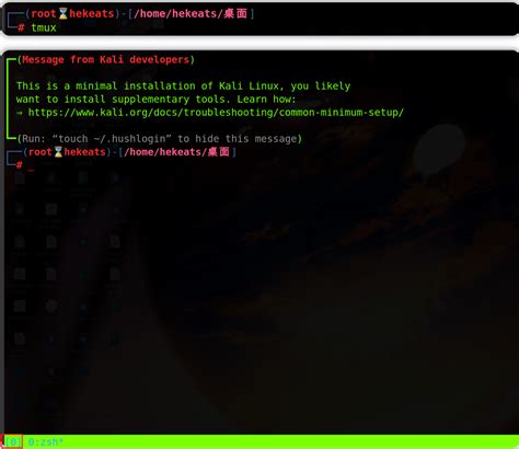 【thm】tmuxtmux使用入门 学习 Hekeatsll 博客园