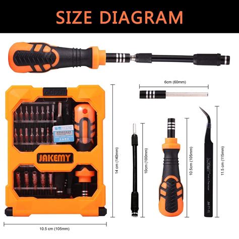 33 In 1 Professional Precision Screwdriver Jakemy Jm 8160 Idolk
