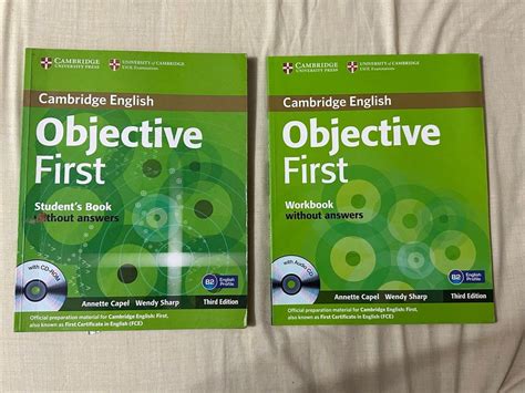 Cambridge English Objective First Third Edition Hobbies And Toys Books And Magazines Textbooks On