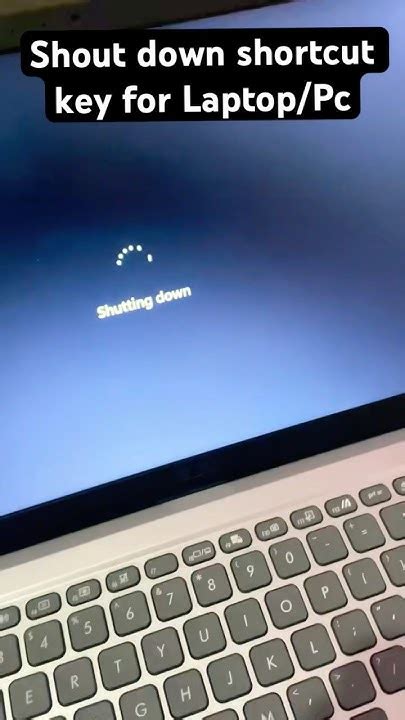 Shut Down Shortcut Key For Laptop Pc Laptop Pc Hp Asusapplecomputer Shortcutkeys