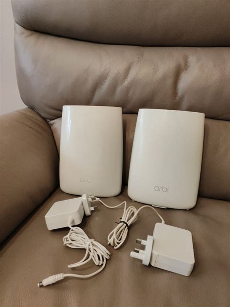 Netgear Orbi RBR RBS mesh wifi router and satellite 電腦科技 電腦周邊及配件 Wifi及上網相關產品 Carousell