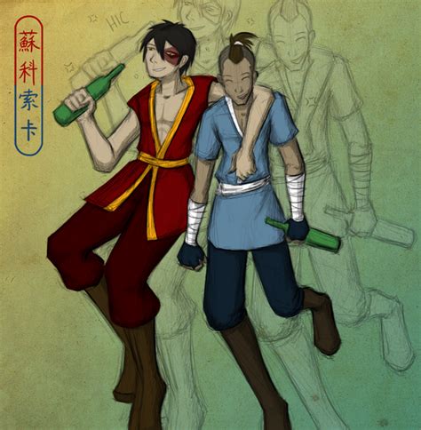Zuko And Sokka By Liltz On Deviantart