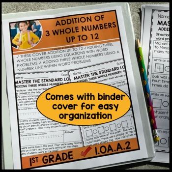 Adding 3 Numbers Word Problems Worksheets 1 OA A 2 We Are Better Together