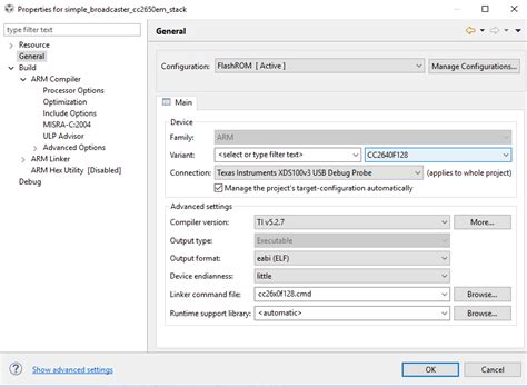 Cc2650 Fram And Sram Memory Range Overlaps Existing Memory Undefined