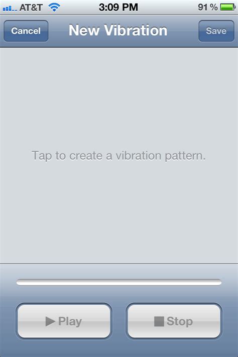 apple iphone ios 5 assign custom vibrations for contacts