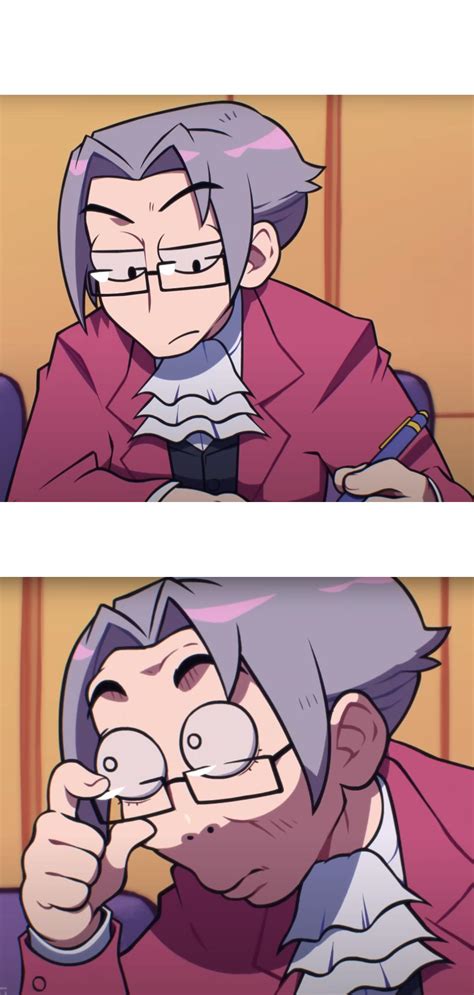 Disgraced Attorney Phoenix Wright Shook Format Credit To Speedoru On Youtube Rmemeeconomy