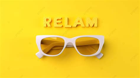 빛나는 노란색 배경에 흰색 선글라스를 착용하고 여름 분위기를 느껴보세요 여름 선글라스 여름 타이포그래피 여름 재미 배경 일러스트 및 사진 무료 다운로드 Pngtree