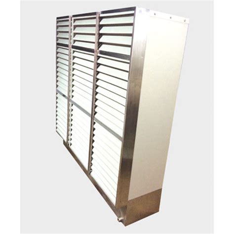 Push Pull Ventilation System Aluminum Wall Mount Installation