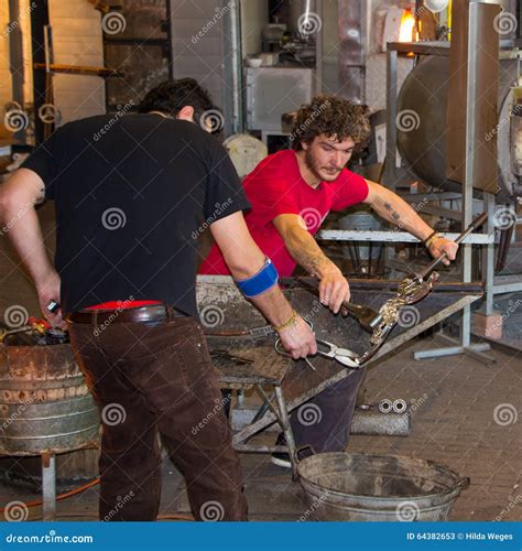 Glass Blowing Furnace Editorial Image 36250522